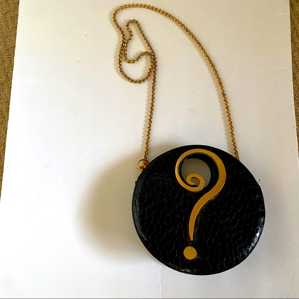 Vintage Lee Wolfe Question Mark Purse - Gem